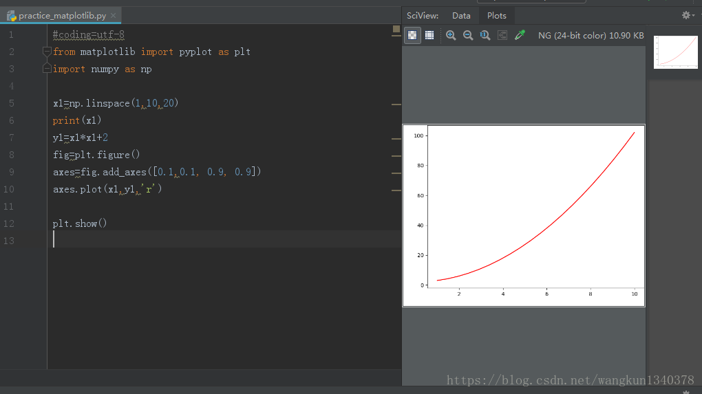 pycharm 选择变量画图_pycharm画图并显示-CSDN博客