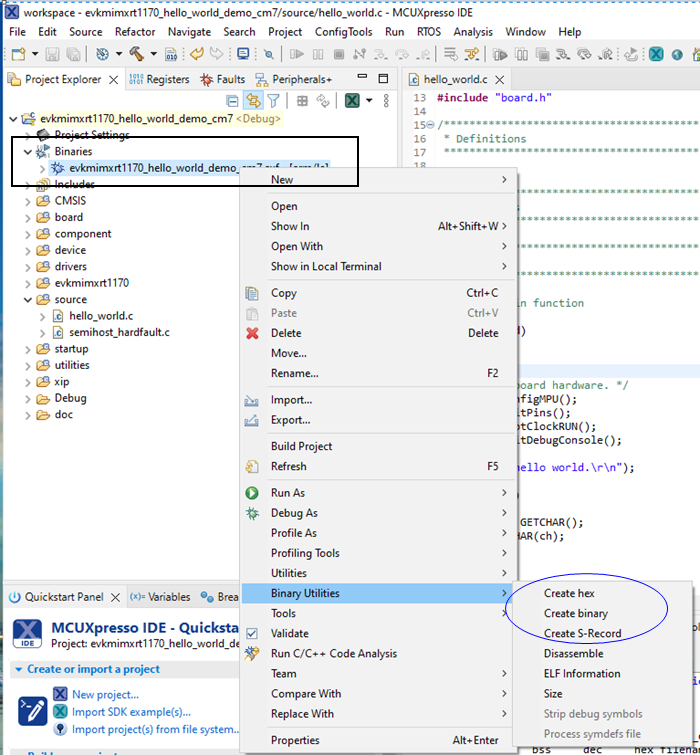 痞子衡嵌入式：MCUXpresso IDE下生成镜像文件的方法及其与IAR,MDK差异-CSDN博客