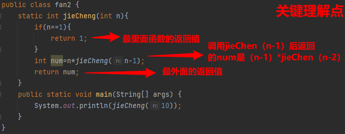 Java递归阶乘算法递归调用java 递归阶乘 Csdn博客