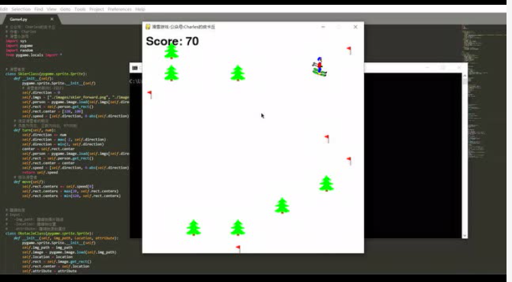 基于python实现的滑雪小游戏设计pyhon滑雪小游戏论文下载 Csdn博客 
