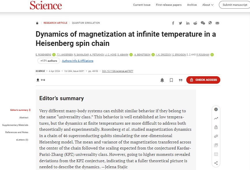 当量子模拟“遇见”统计力学！谷歌Quantum AI揭开自然界的隐藏规律-CSDN博客