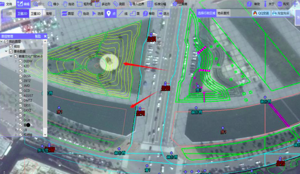 Bigemap加载CAD(dxf)、SHP、KML数据加载并套合到卫星图像上_bigmap加载乡镇shp-CSDN博客