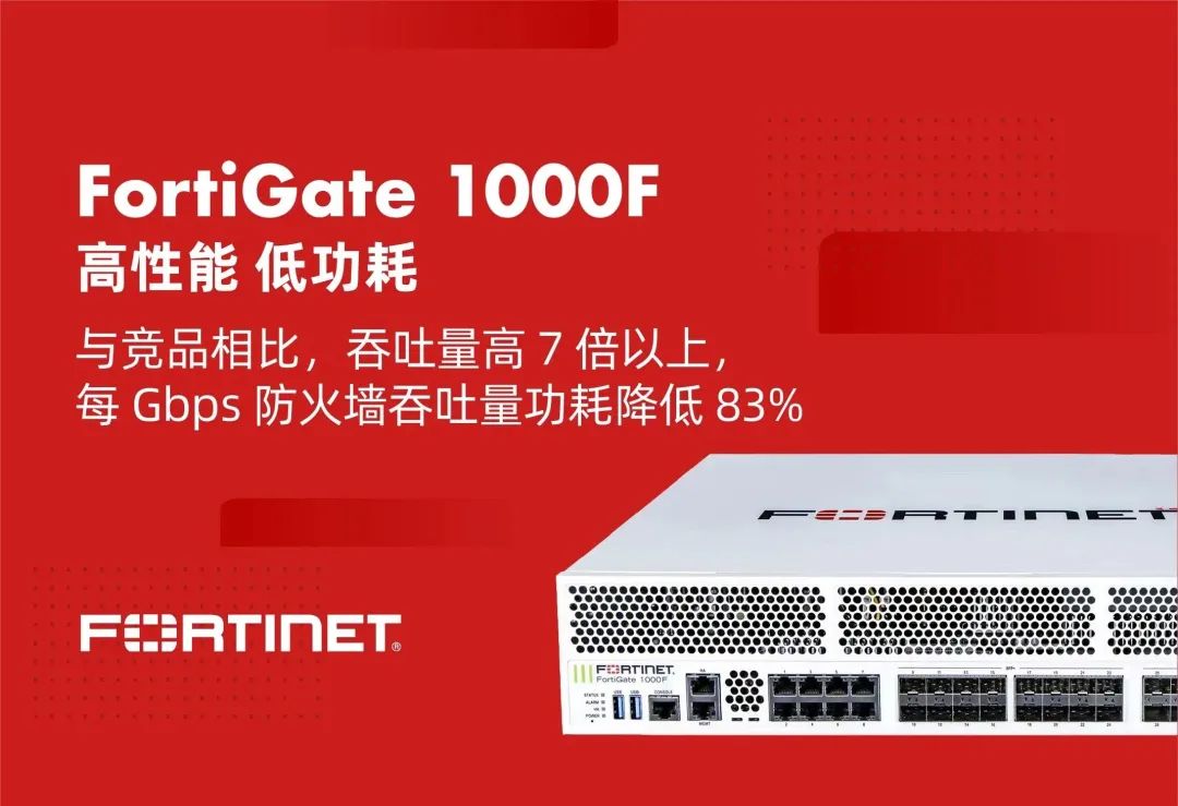 性能更高，功耗更低！Fortinet 发布全新下一代防火墙FortiGate 1000F_fortwirewall-CSDN博客