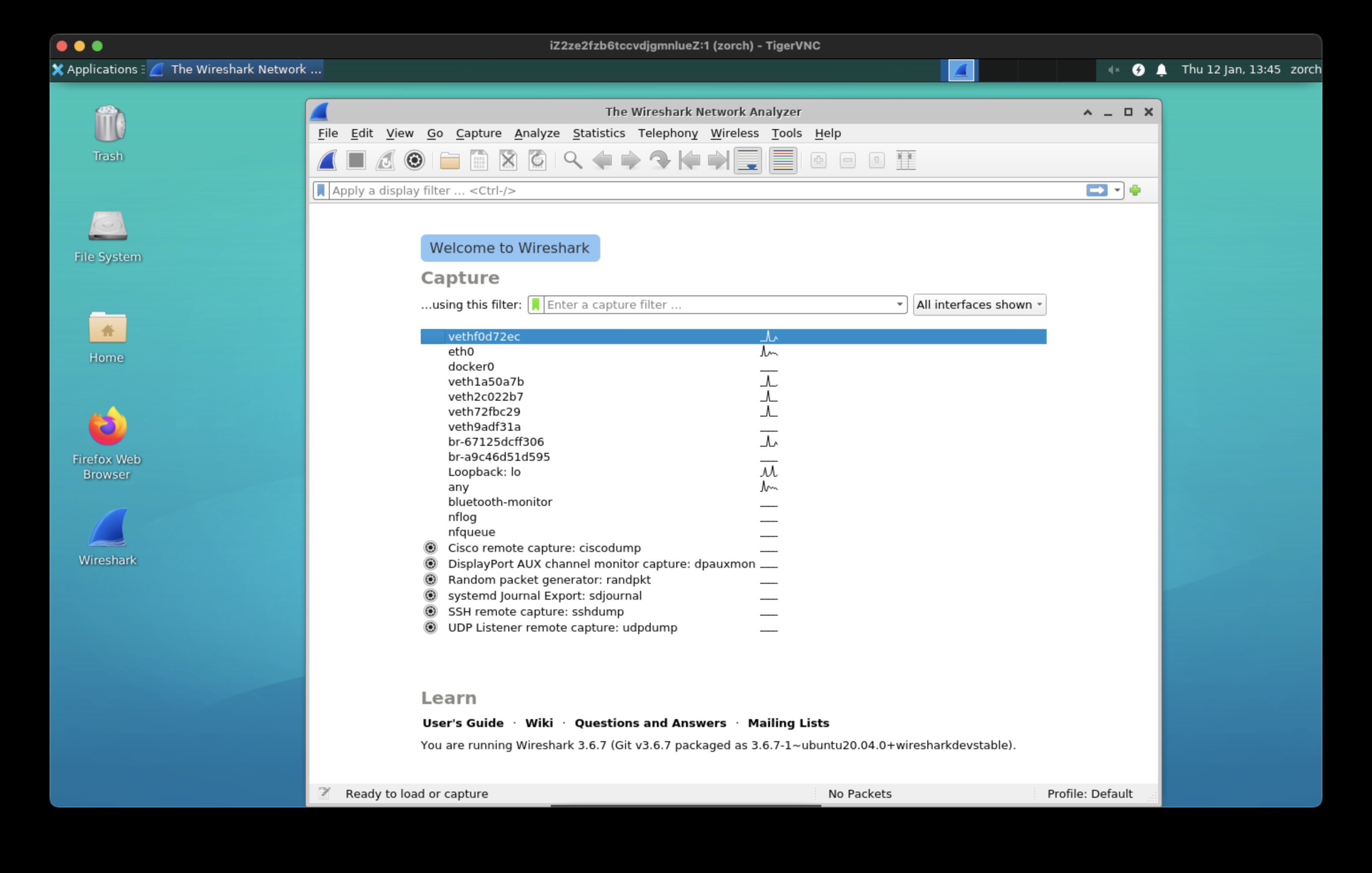 阿里云服务器安装wireshark图形界面与远程连接配置(使用tigervnc)_阿里云轻量云服务器ubuntu安装图形化桌面+远程连接-CSDN博客