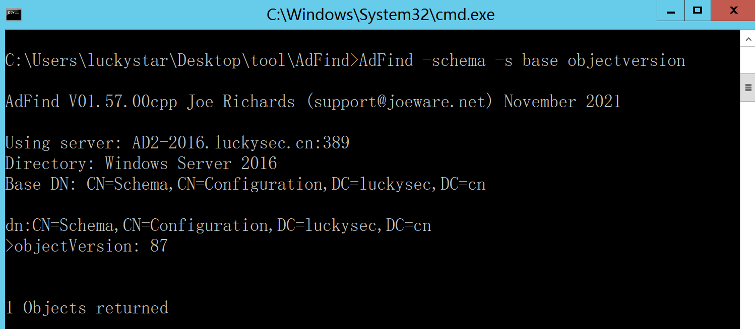 域内信息查询工具AdFind_adfind download-CSDN博客
