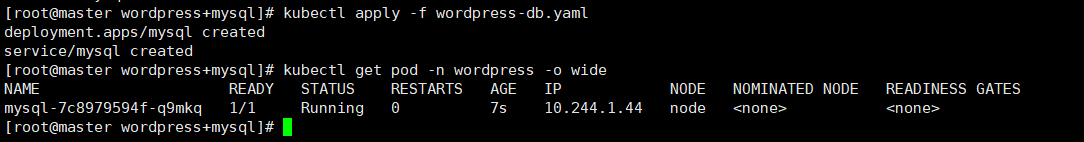 使用kubeadm搭建k8s集群并部署wordpress+mysql博客平台_编写搭建wordpress博客网站数据库系统的yaml文件并运行-CSDN博客