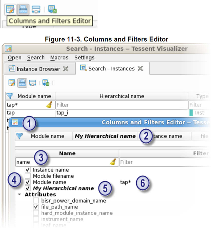 Tessent-Shell Chapter11 Tessent Visualizer Components and Preferences ...