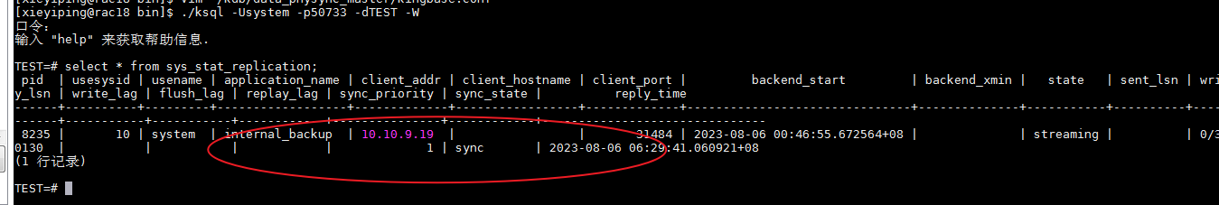 人大金仓数据库KingbaseES 流复制与物理同步相关问题_kingbase async sync-CSDN博客