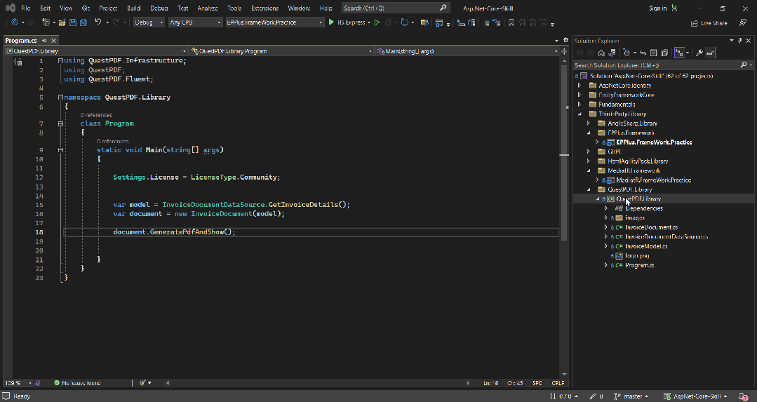 QuestPDF：智能 PDF 创作引擎-CSDN博客