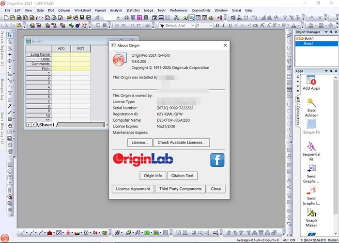 OriginPro 2021 for win 科学绘图软件最新版 中英文 完美稳定附下载安装使用教程_origin哪个版本最稳定-CSDN博客