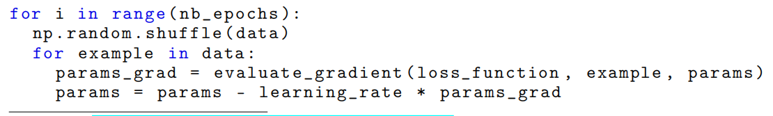 sgd 参数 详解_深度学习-优化器算法的比较(BGD\SGD\MBGD)——第一节-CSDN博客