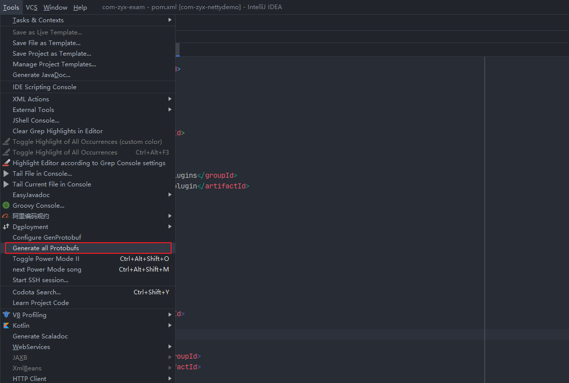 Idea整合Protobuf_idea proto-CSDN博客