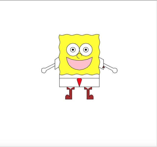 Python 波浪python的另类用法，使用turtle绘制卡通人物 海绵宝宝” Csdn博客