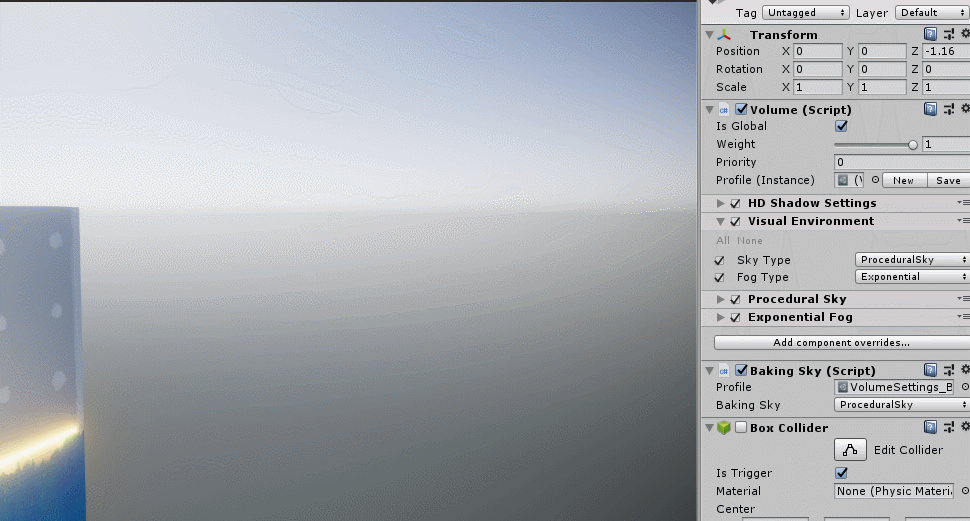 unity2018设置雾在哪_Unity2018研究——HDRP初探-CSDN博客