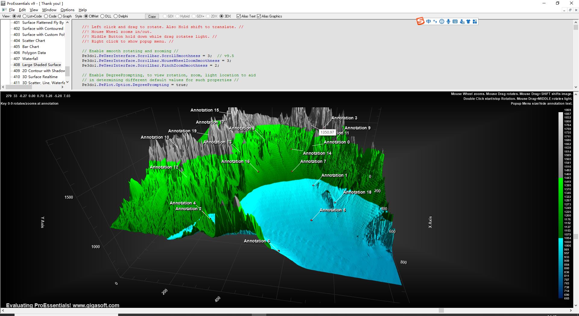 ProEssentials实时绘制三维地质建模、科学领域三维建模仅需毫秒-CSDN博客