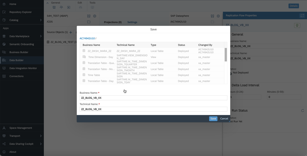 SAP Datasphere replication with Change Data Capture on a custom SAP S4 CDS view.-CSDN博客