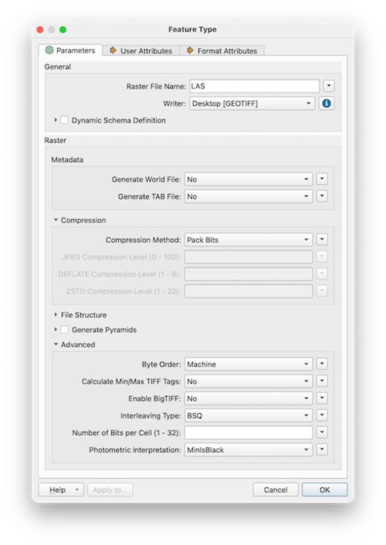 在FME中利用点云生成栅格和DEM_栅格化点云图层-CSDN博客