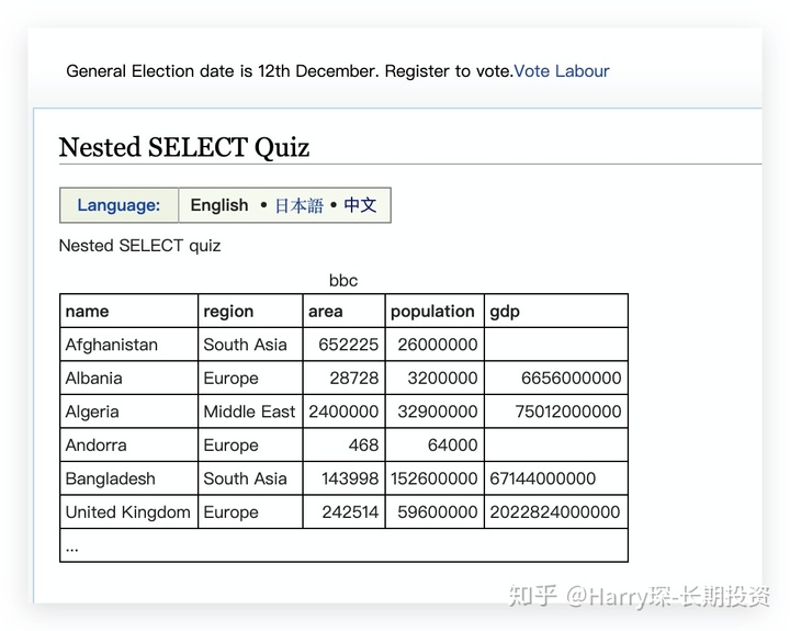select 子查询 返回多条数据_Select子查询:Select Zoo-CSDN博客