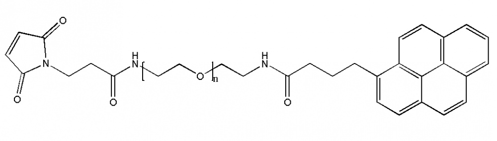 Pyrene-PEG-Mal，可以标记蛋白质、抗体、肽、核酸等，Maleimide-PEG-Pyrene-CSDN博客