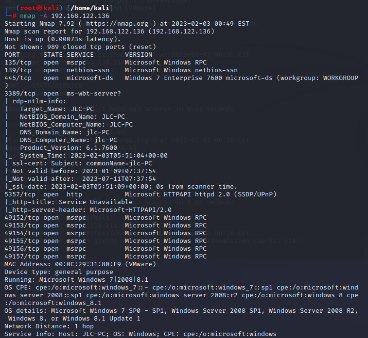 nmap常用命令_namp的exclude-CSDN博客