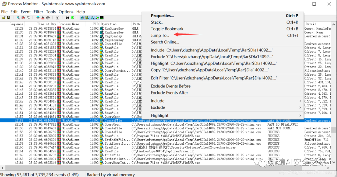 [系统安全] 三十五.Procmon工具基本用法及文件进程、注册表查看_procmon使用教程-CSDN博客