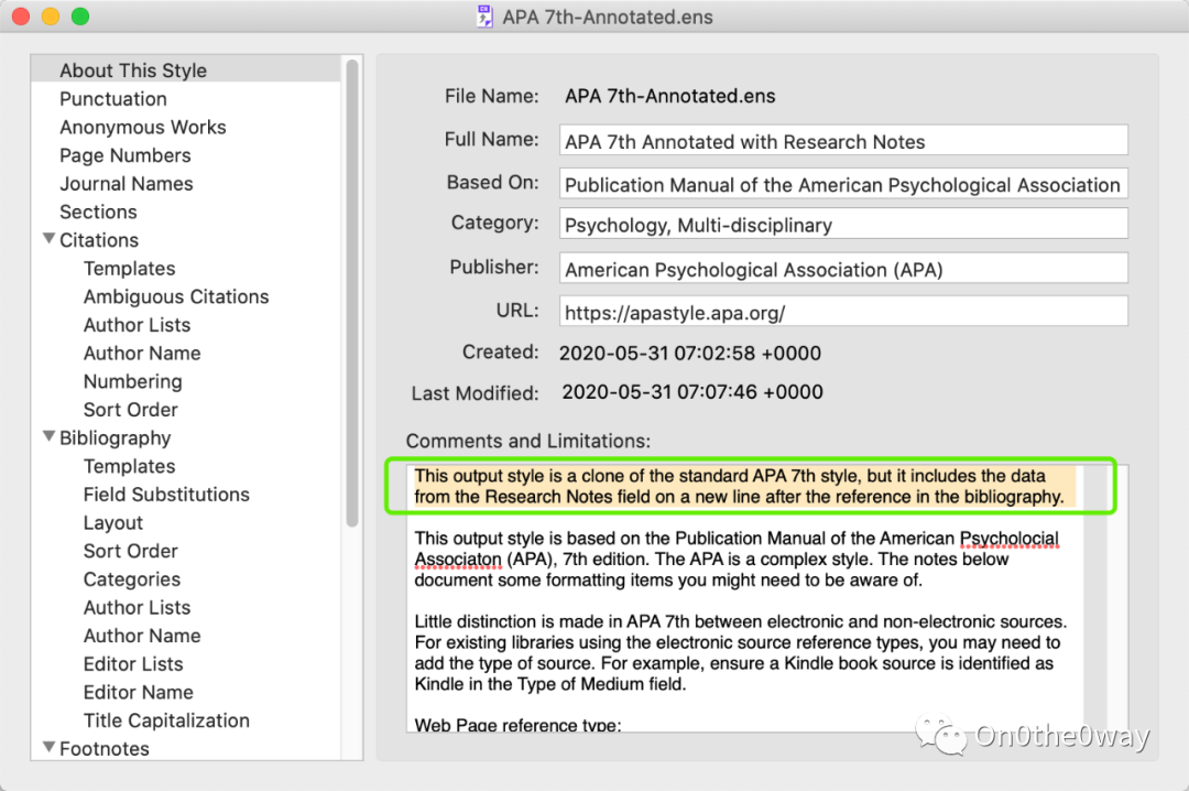 endnote一打开就自动关闭_EndNote & Mendeley中载入APA 7th模板-CSDN博客