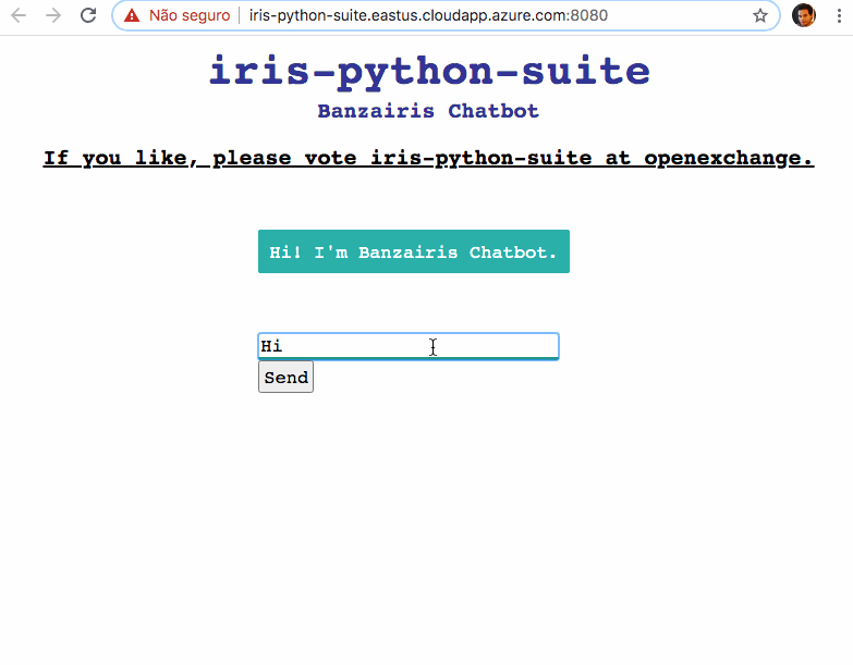 使用 IRIS 和 Python 创建聊天机器人-CSDN博客