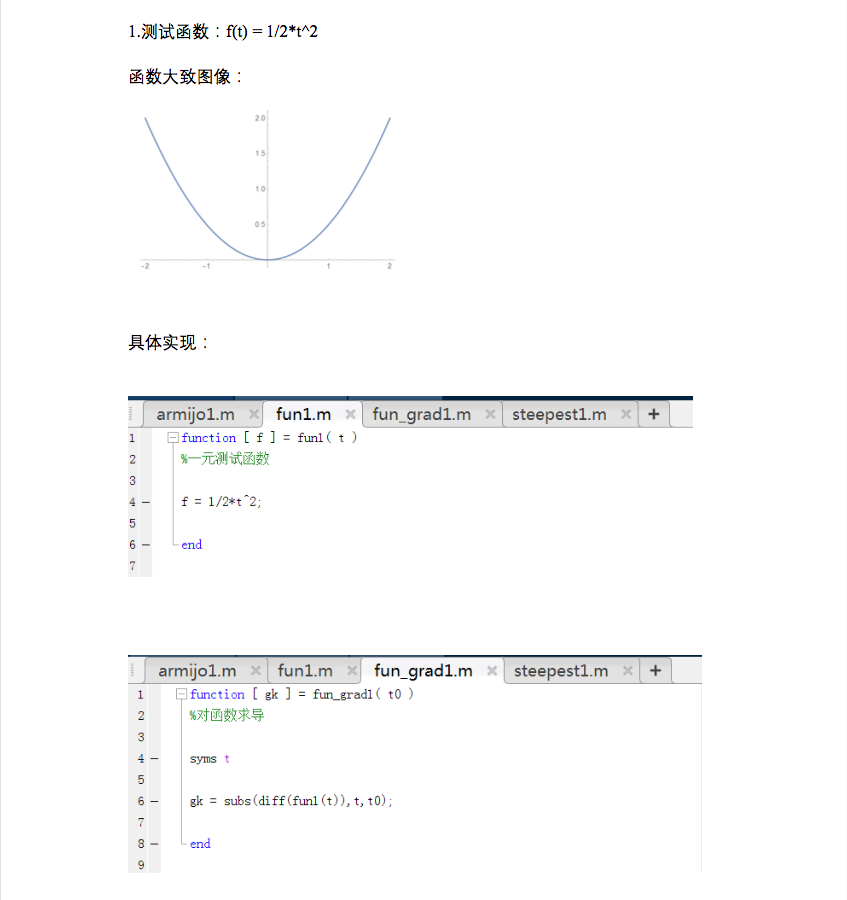 armijo matlab,using MATLAB to do steepest descent algorithm(use Armijo) ,aiming at finding the ...