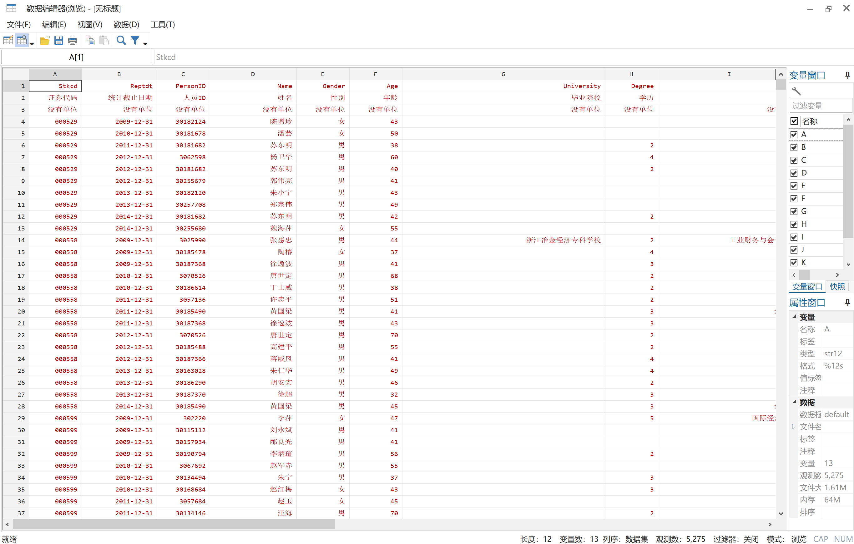 Stata数据处理：nrow+labone的巧妙使用_stata nrow-CSDN博客