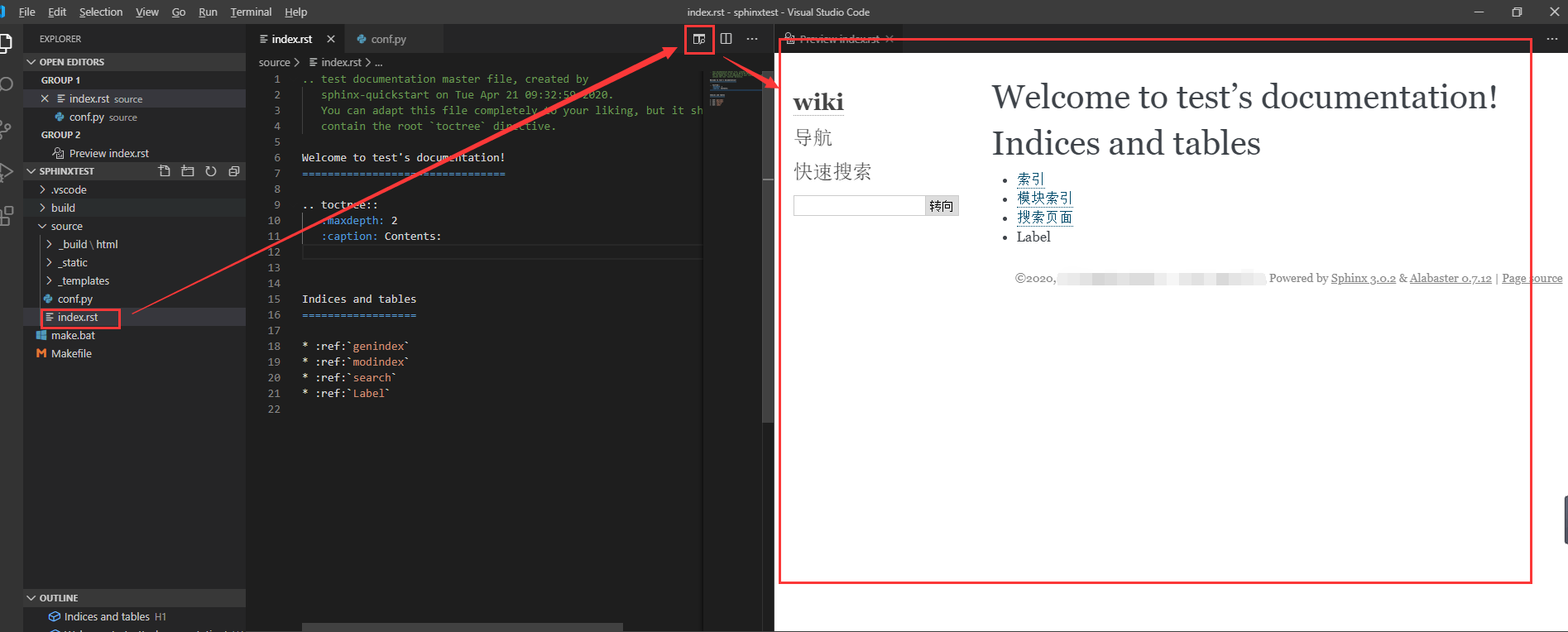 使用sphinx+reStructuredText制作文档_sphinx + restructuredtext-CSDN博客