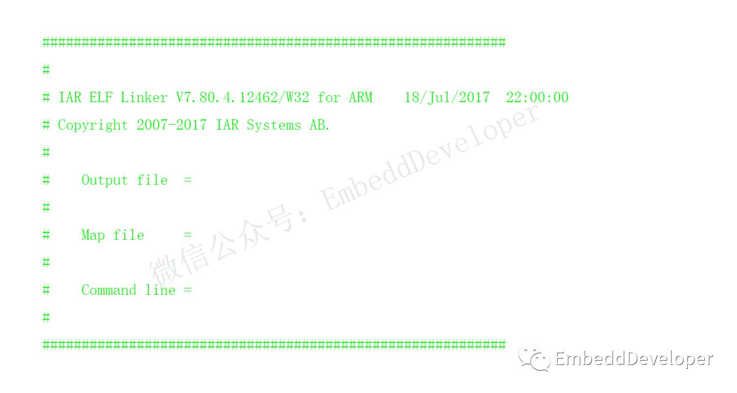 IAR分析内存重要的神器 - map文件全解析-CSDN博客