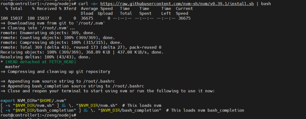 安装nvm，并通过nvm安装nodejs-CSDN博客
