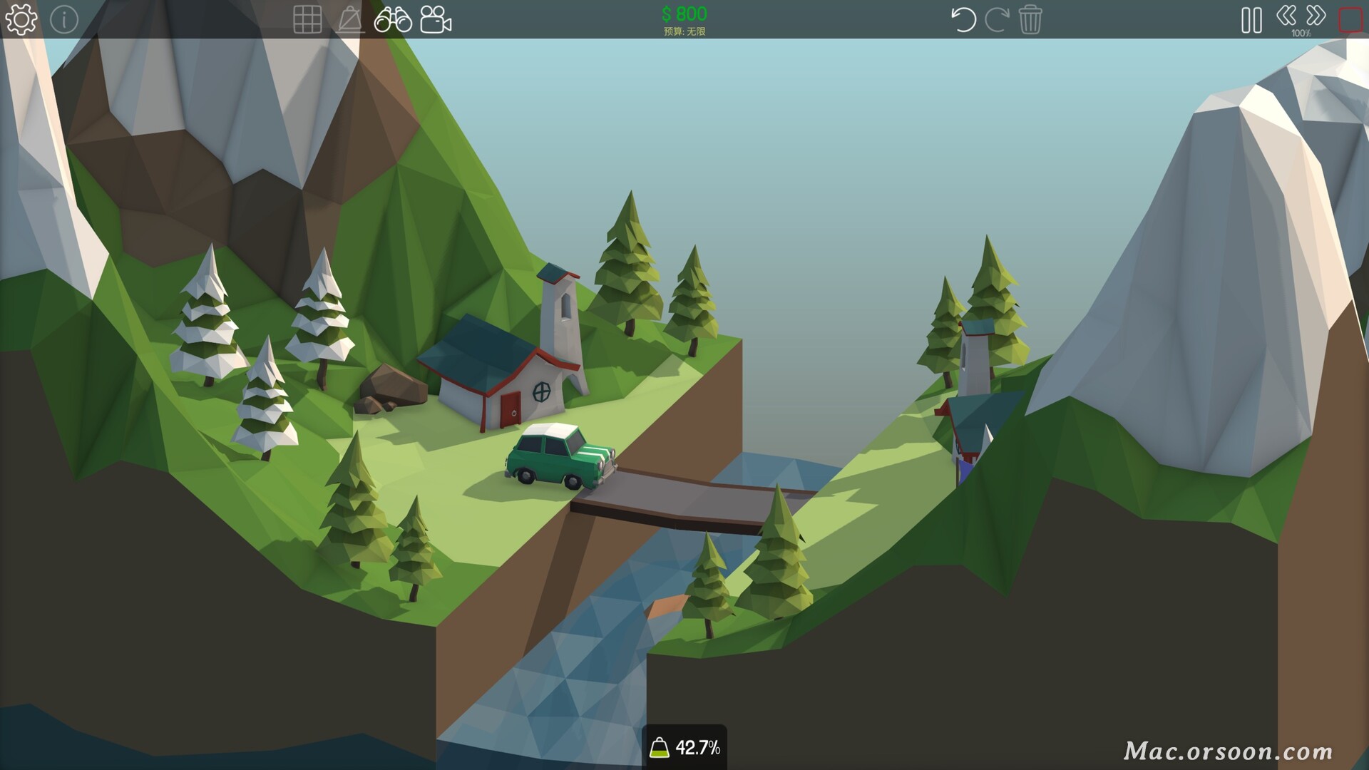 超好玩的模拟建造游戏：桥梁构造者Poly Bridge Mac中文版_poly bridge 回放保存路径-CSDN博客