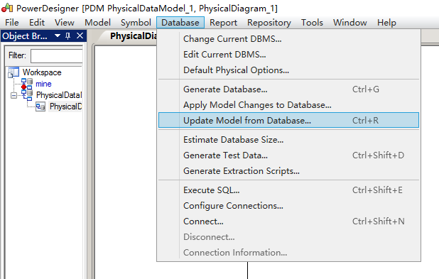 Powerdesigner+PostgreSQL反向工程生成ER图_pgsql生成ea-CSDN博客