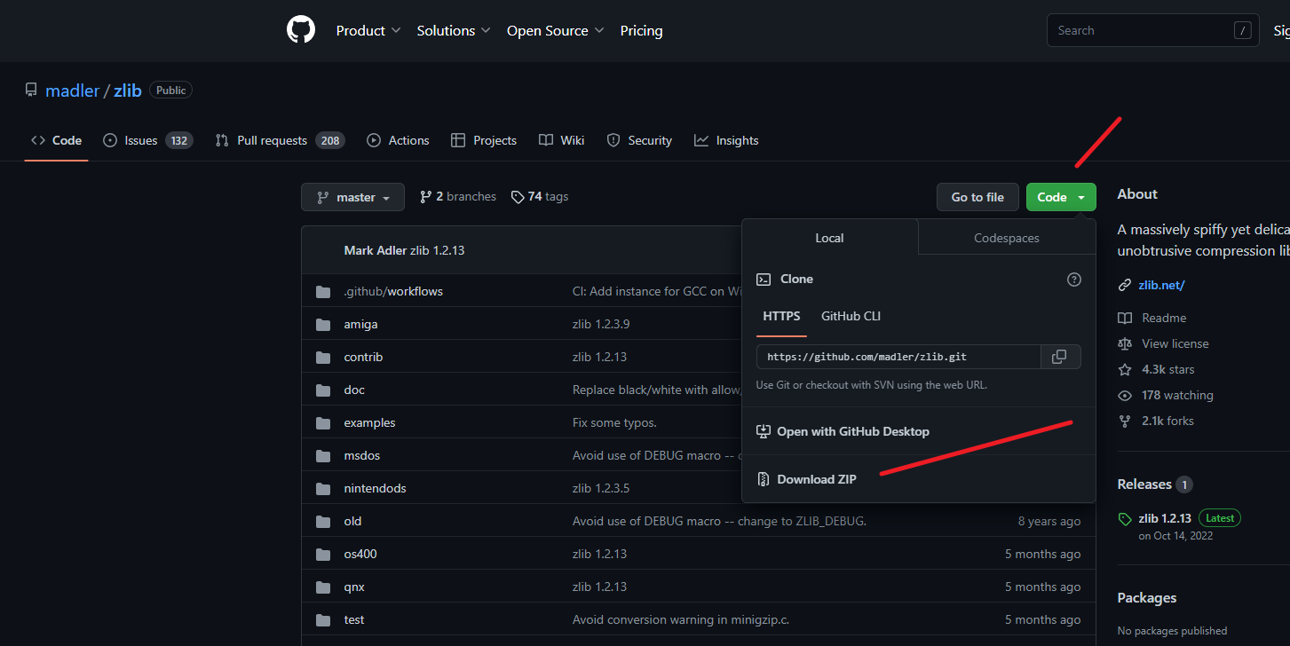 zlib和curl的windows vs工程编译方法_curl zlib-CSDN博客