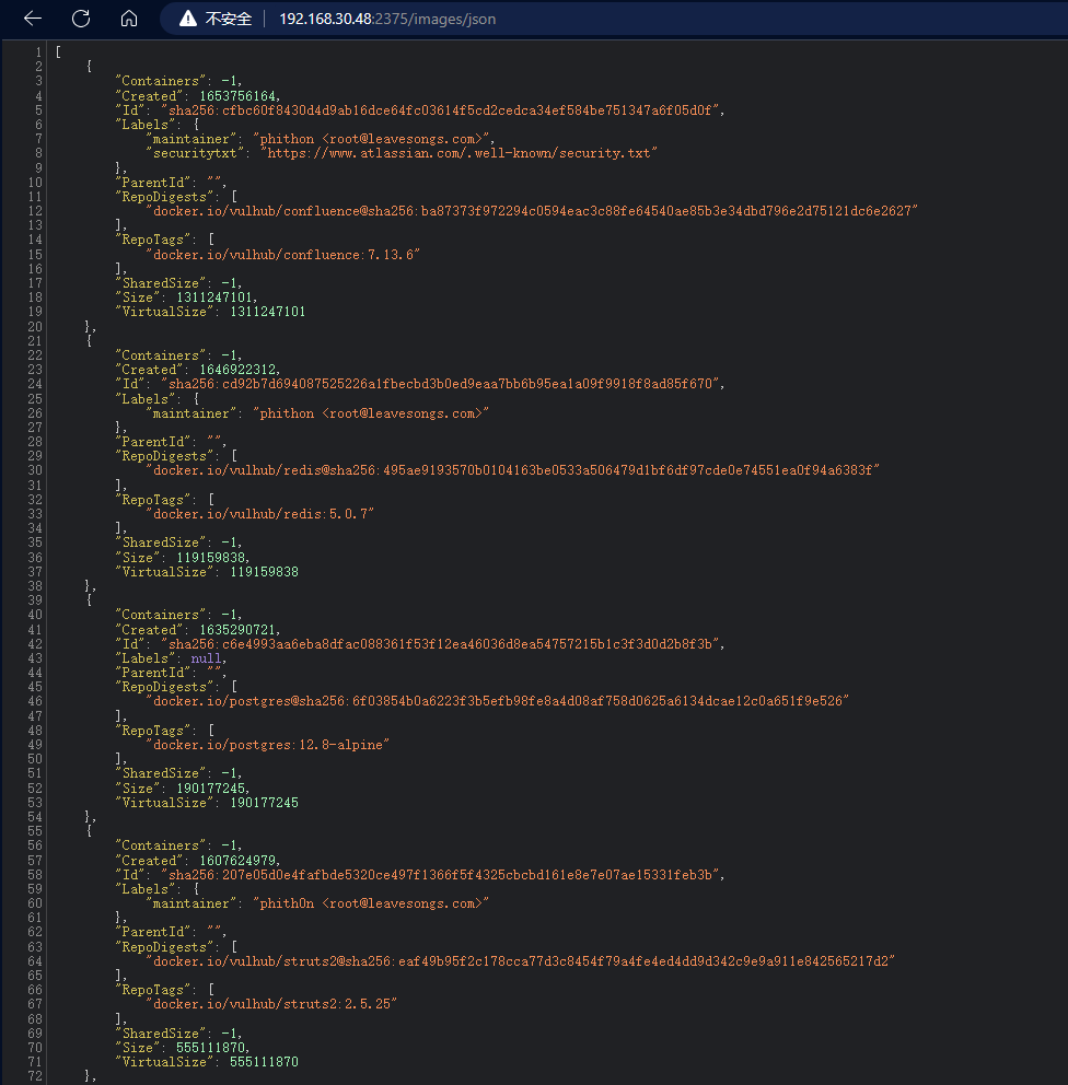 Docker 远程API未授权及Tenable扫描测试_docker api 未授权-CSDN博客