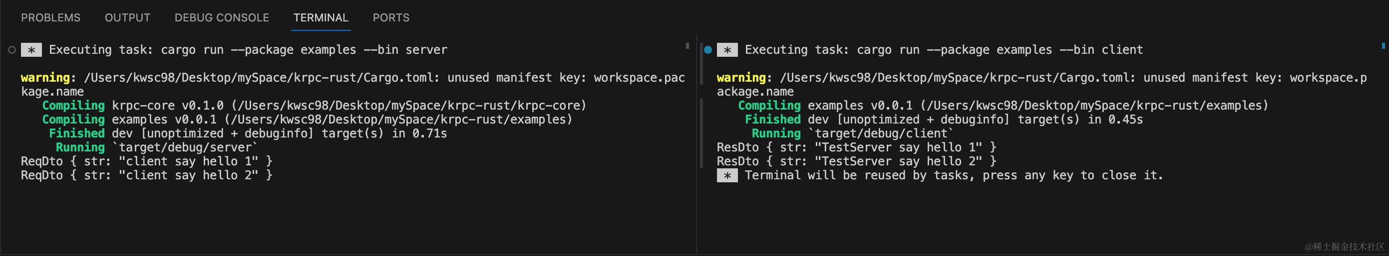 Rust微服务杀手级应用终于来了！一个最像RPC框架的Rust-RPC框架_rust rpc-CSDN博客