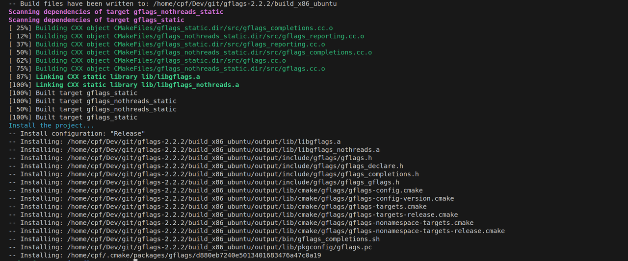 google全家桶：glog/gflags/gtest编译安装和使用_gflags安装-CSDN博客