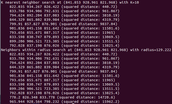 pcl官网中kdtree模块代码示例与详细分析_pcl kdtree需要include什么-CSDN博客