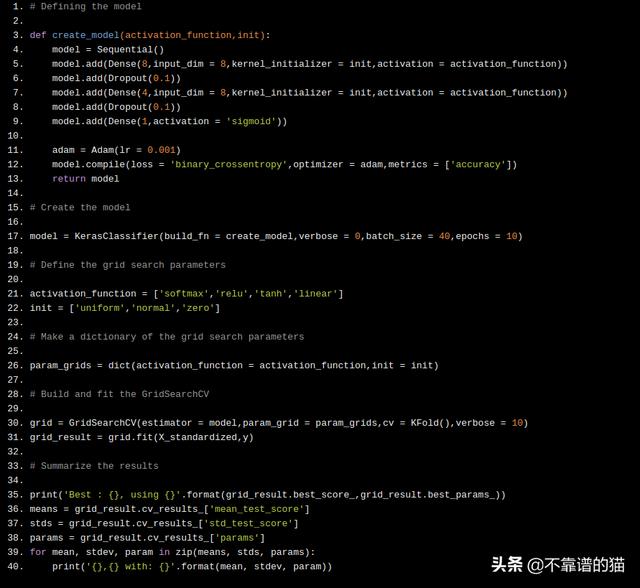 gridsearchcv参数_深度学习网格搜索的超参数优化逐步实例-CSDN博客