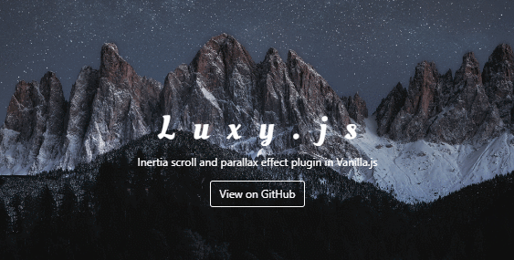 JavaScript实现的带滚动惯性的视觉差网页特效插件源码_luxy.js-CSDN博客