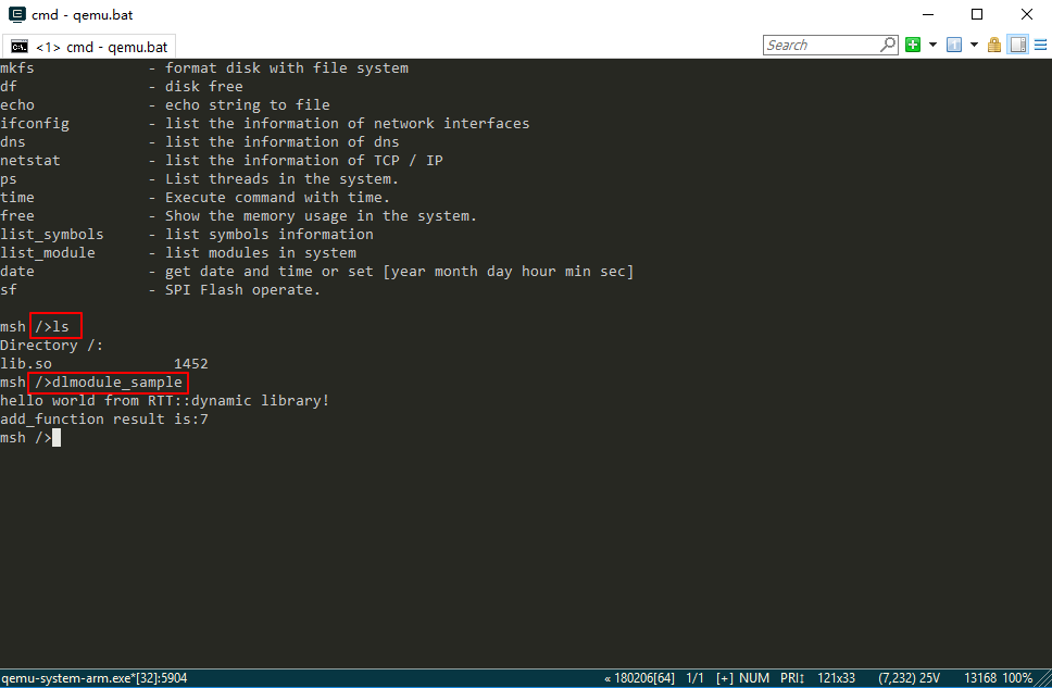 运行RT-Thread动态模块_rtthread-apps-CSDN博客