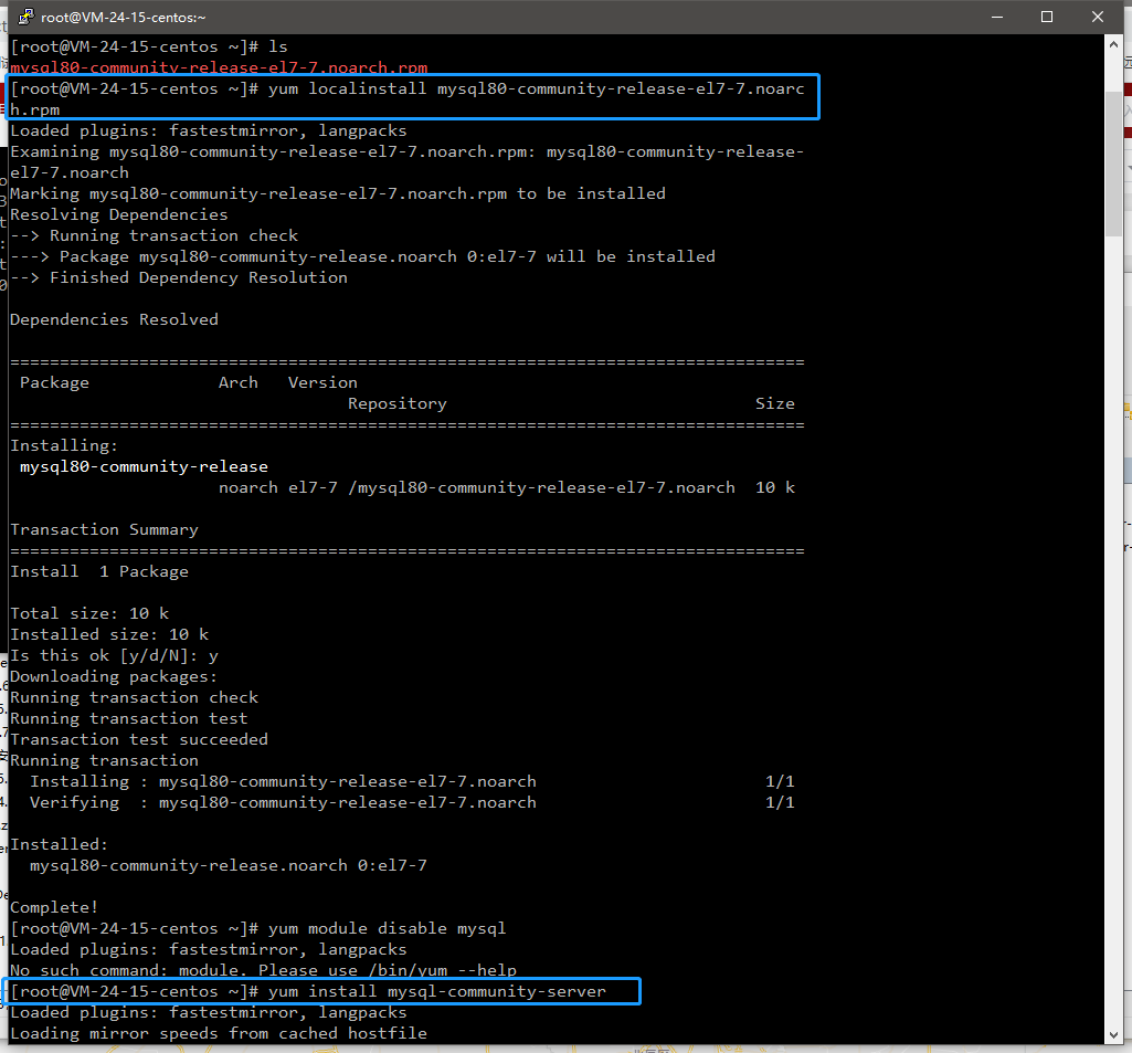 腾讯云centos7 安装mysql及使用DBeaver远程连接_dbeaver centos安装-CSDN博客