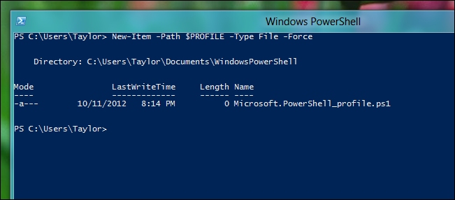如何创建PowerShell配置文件-CSDN博客