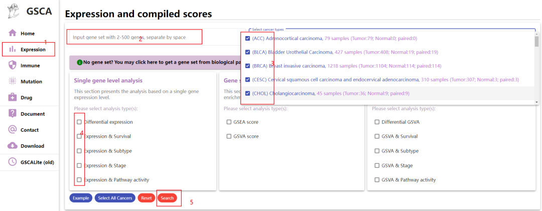 超级全能的生信分析数据库——GSCA_用gsca分析单个癌症的药敏性分析-CSDN博客