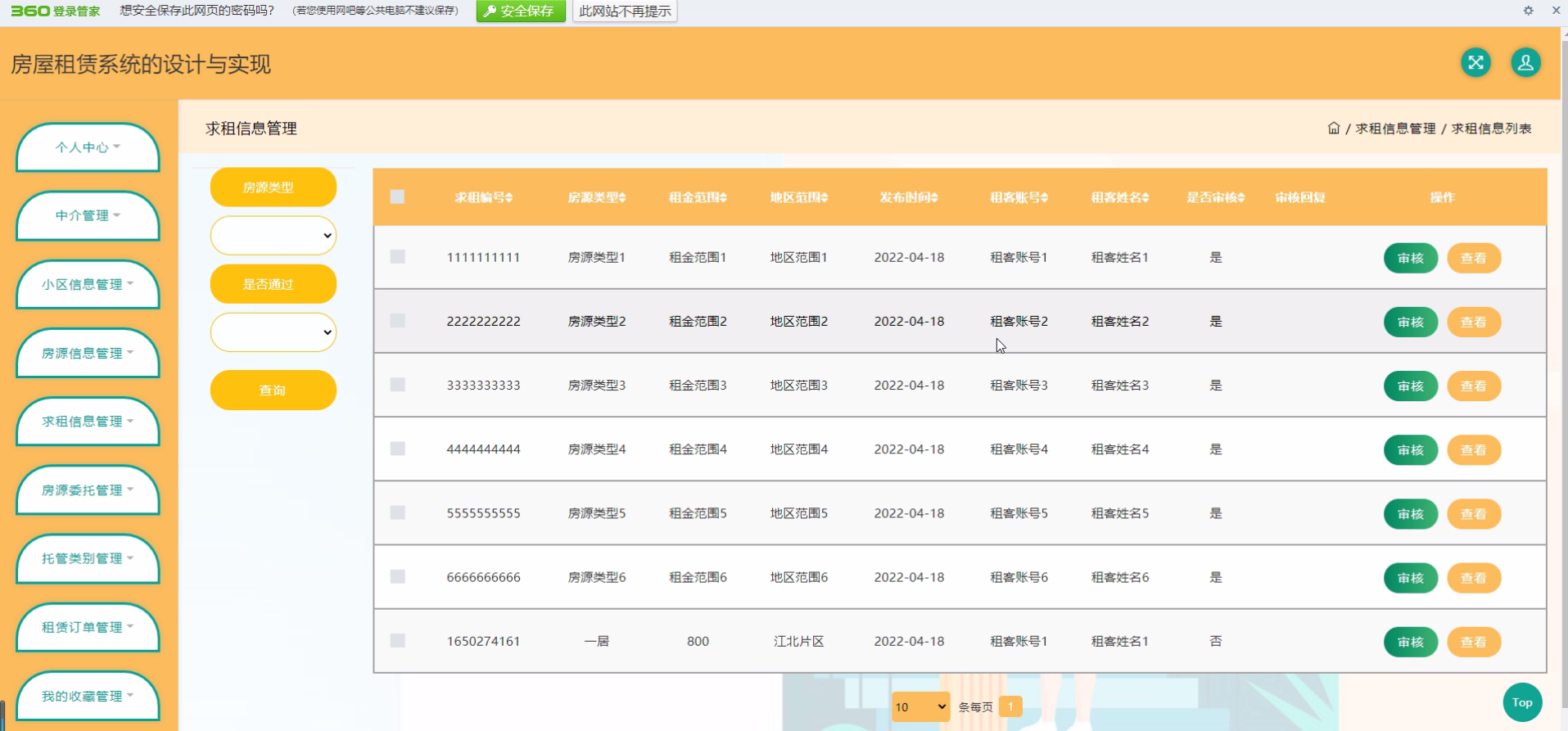 Jspssm计算机毕业设计房屋租赁系统的设计与实现v1s9o【源码、数据库、lw、部署】 Csdn博客 