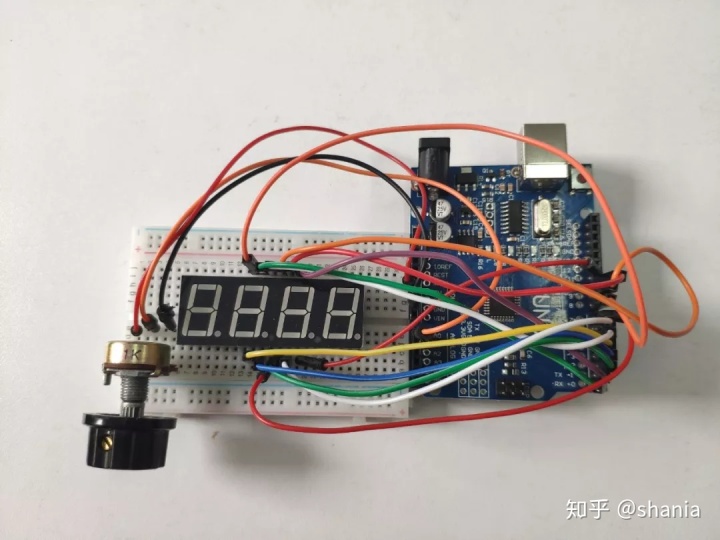 四位数码管怎么接线labviewarduino之四位数码管显示趙是我妻的博客 Csdn博客