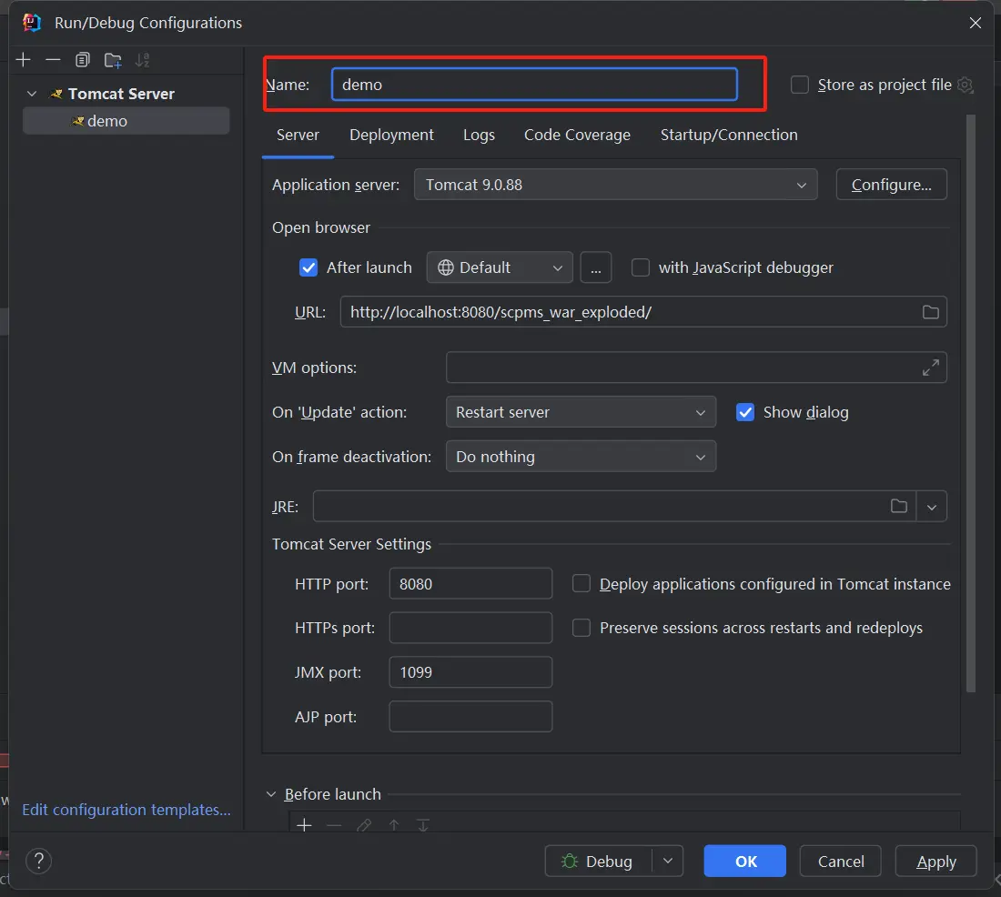 IDEA启动SpringMVC配置方法、启动步骤_idea使用tomcat启动springmvc-CSDN博客