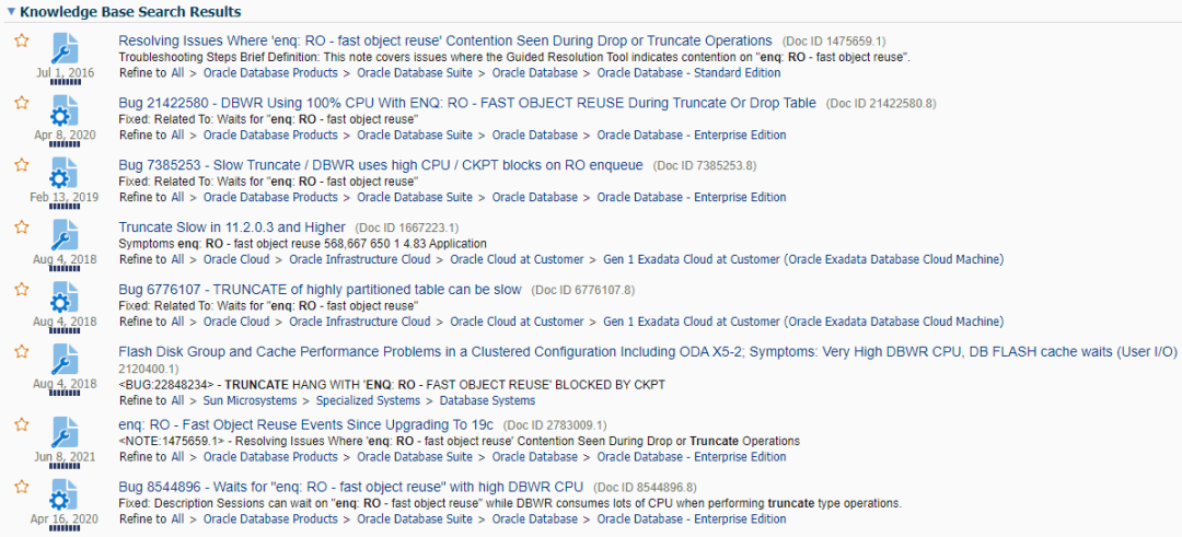 Oracle中执行truncate操作出现hang-CSDN博客